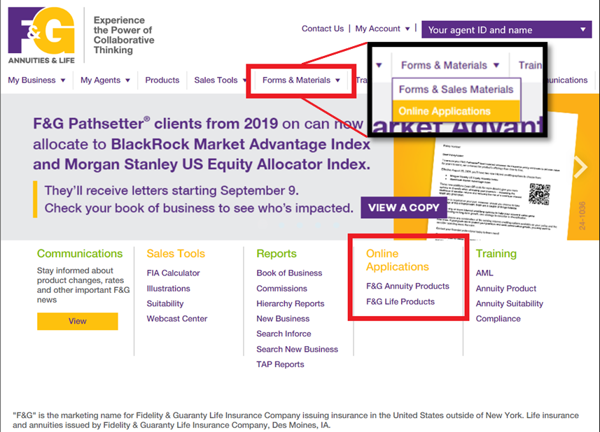 Annuity eApp Wiki - e-App Process